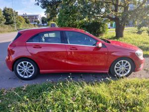 Red Mercedes-Benz A-Class 2012 in Tallinn, with an engine capacity of 1.80 L and mileage of 299 thousand km for 6776 €, photo 8 on AUTOMOTO.COM.LV