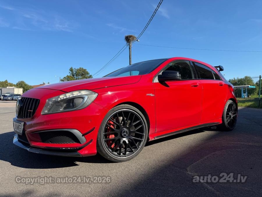 Sarkans Mercedes-Benz A-Class 2014 Tallina, ar dzinēja tilpumu 2.00 L un nobraukumu 176 tūkst. km par 23000 €, foto 1 vietnē AUTOMOTO.COM.LV