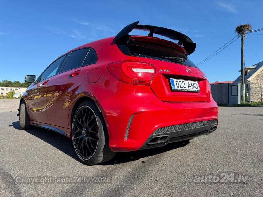 Sarkans Mercedes-Benz A-Class 2014 Tallina, ar dzinēja tilpumu 2.00 L un nobraukumu 176 tūkst. km par 23000 €, foto 4 vietnē AUTOMOTO.COM.LV