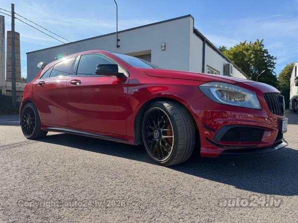 Red Mercedes-Benz A-Class 2014 in Tallinn, with an engine capacity of 2.00 L and mileage of 176 thousand km for 23000 €, photo 5 on AUTOMOTO.COM.LV
