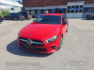 Red Mercedes-Benz A-Class 2018 in Tallinn, with an engine capacity of 1.50 L and mileage of 210 thousand km for 13750 €, photo 6 on AUTOMOTO.COM.LV