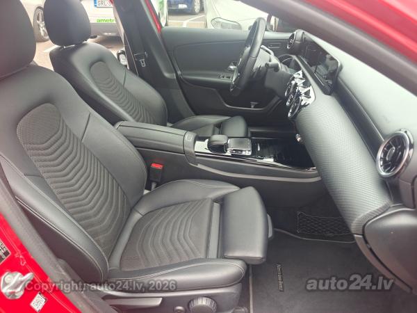 Red Mercedes-Benz A-Class 2018 in Tallinn, with an engine capacity of 1.50 L and mileage of 210 thousand km for 13750 €, photo 10 on AUTOMOTO.COM.LV
