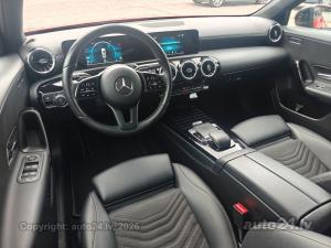 Red Mercedes-Benz A-Class 2018 in Tallinn, with an engine capacity of 1.50 L and mileage of 210 thousand km for 13750 €, photo 12 on AUTOMOTO.COM.LV
