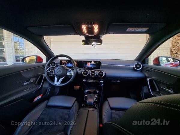 Sarkans Mercedes-Benz A-Class 2019 Tallina, ar dzinēja tilpumu 1.30 L un nobraukumu 66 tūkst. km par 23900 €, foto 9 vietnē AUTOMOTO.COM.LV
