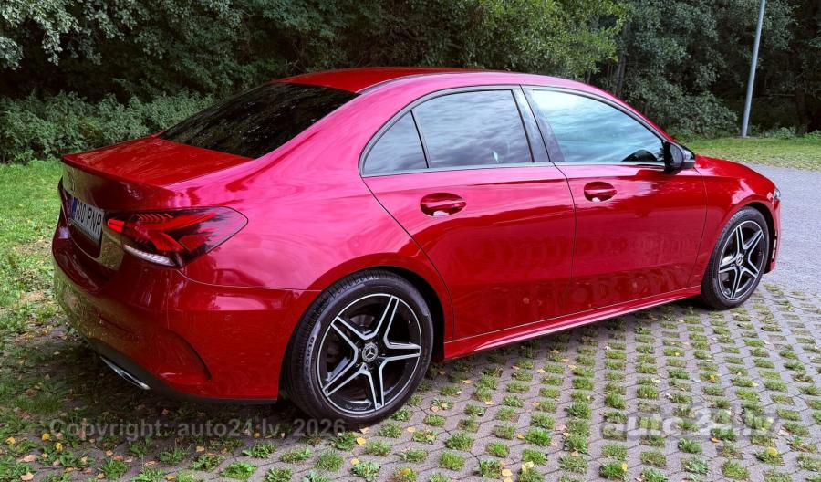 Sarkans Mercedes-Benz A-Class 2020 Tallina, ar dzinēja tilpumu 1.30 L un nobraukumu 45 tūkst. km par 23500 €, foto 7 vietnē AUTOMOTO.COM.LV