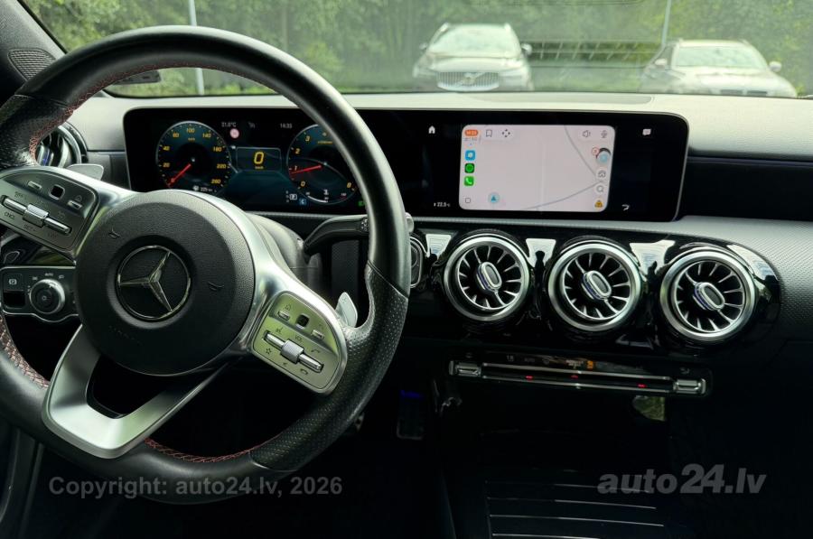 Sarkans Mercedes-Benz A-Class 2020 Tallina, ar dzinēja tilpumu 1.30 L un nobraukumu 45 tūkst. km par 23500 €, foto 12 vietnē AUTOMOTO.COM.LV