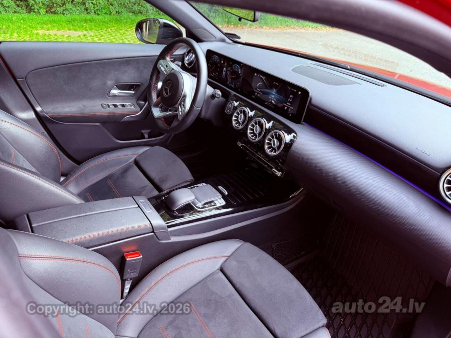 Sarkans Mercedes-Benz A-Class 2020 Tallina, ar dzinēja tilpumu 1.30 L un nobraukumu 45 tūkst. km par 23500 €, foto 16 vietnē AUTOMOTO.COM.LV