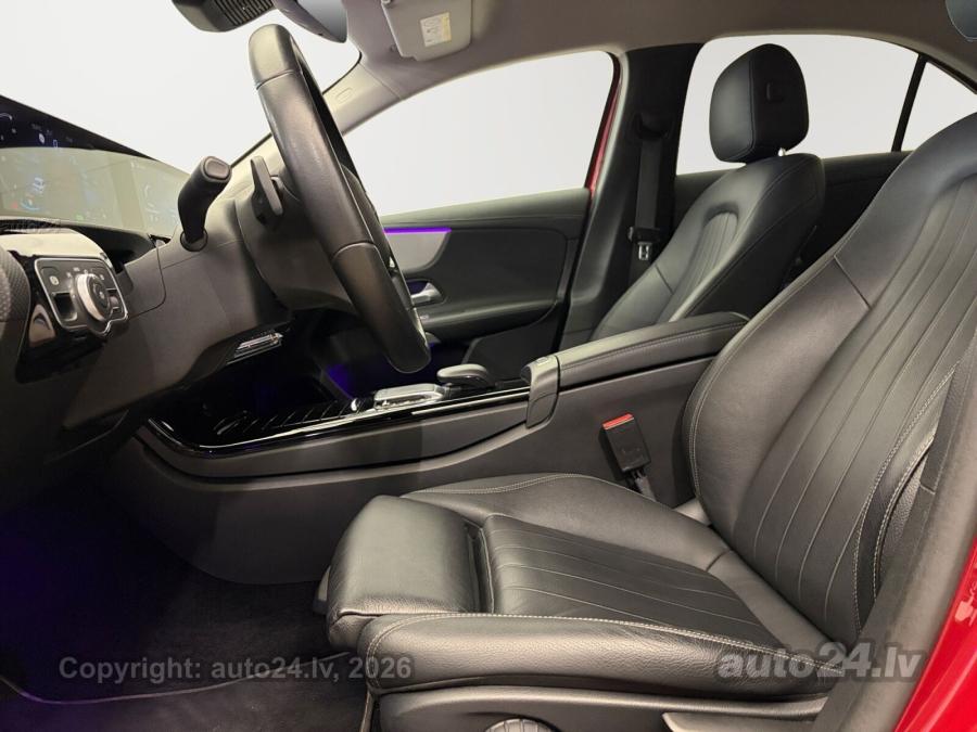 Sarkans Mercedes-Benz A-Class 2022 Tallina, ar dzinēja tilpumu 1.30 L un nobraukumu 81 tūkst. km par 27900 €, foto 6 vietnē AUTOMOTO.COM.LV