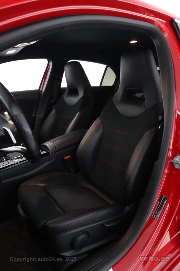 Red Mercedes-Benz A-Class 2019 in Tallinn, with an engine capacity of 1.50 L and mileage of 120 thousand km for 18900 €, photo 11 on AUTOMOTO.COM.LV