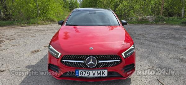 Sarkans Mercedes-Benz A-Class 2019 Tallina, ar dzinēja tilpumu 1.30 L un nobraukumu 79 tūkst. km par 22900 €, foto 2 vietnē AUTOMOTO.COM.LV