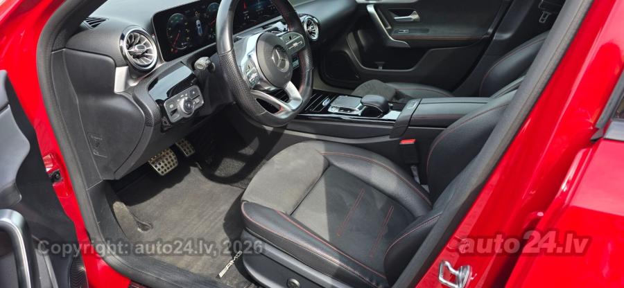 Sarkans Mercedes-Benz A-Class 2019 Tallina, ar dzinēja tilpumu 1.30 L un nobraukumu 79 tūkst. km par 22900 €, foto 9 vietnē AUTOMOTO.COM.LV