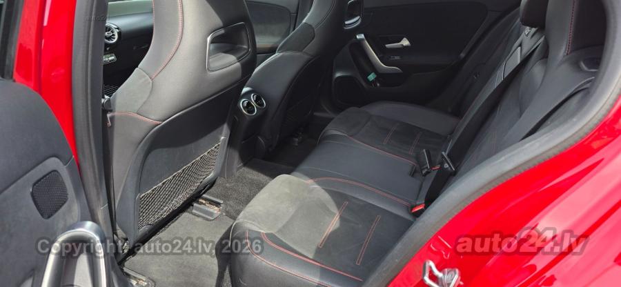 Sarkans Mercedes-Benz A-Class 2019 Tallina, ar dzinēja tilpumu 1.30 L un nobraukumu 79 tūkst. km par 22900 €, foto 11 vietnē AUTOMOTO.COM.LV