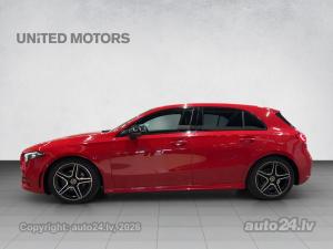 Red Mercedes-Benz A-Class 2019 in Tallinn, with an engine capacity of 1.30 L and mileage of 94 thousand km for 19900 €, photo 8 on AUTOMOTO.COM.LV