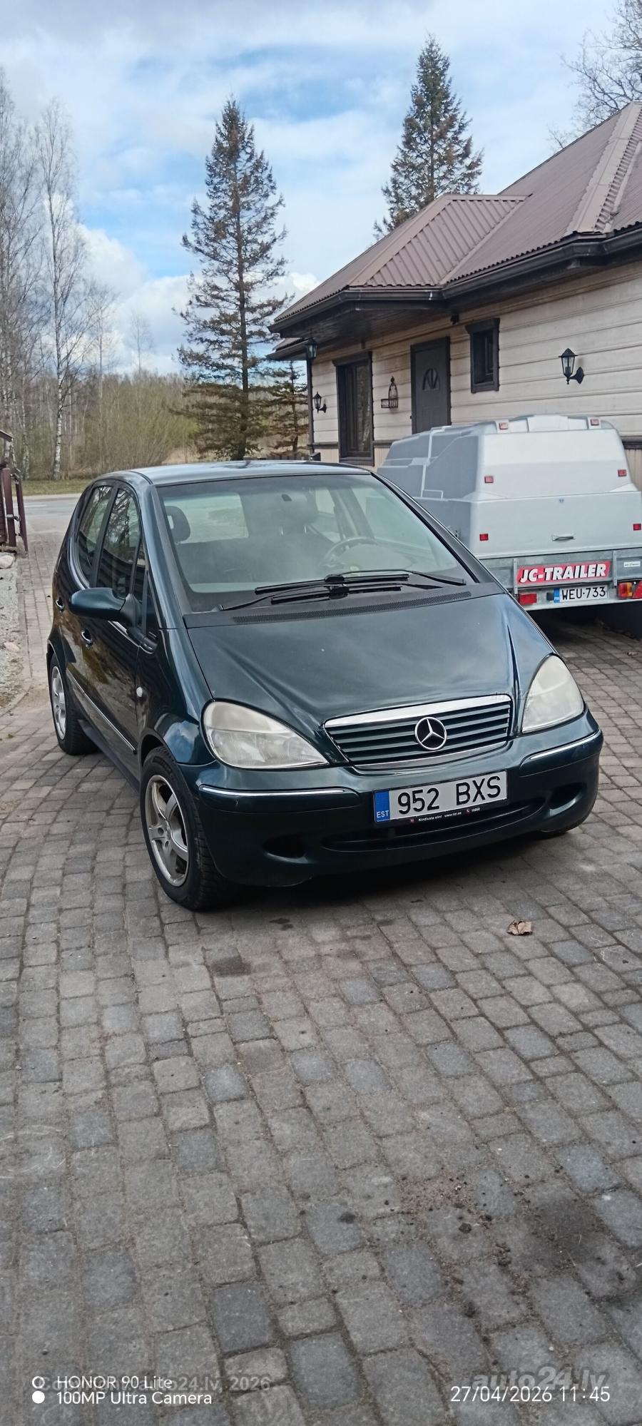 Mercedes-Benz A-Class 2002 Tallina, ar dzinēja tilpumu 1.70 L un nobraukumu 280 tūkst. km par 1120 €, foto 1 vietnē AUTOMOTO.COM.LV
