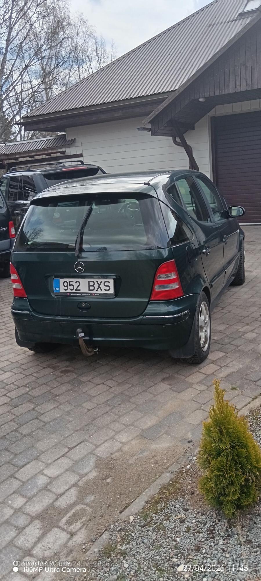 Mercedes-Benz A-Class 2002 Tallina, ar dzinēja tilpumu 1.70 L un nobraukumu 280 tūkst. km par 1120 €, foto 5 vietnē AUTOMOTO.COM.LV