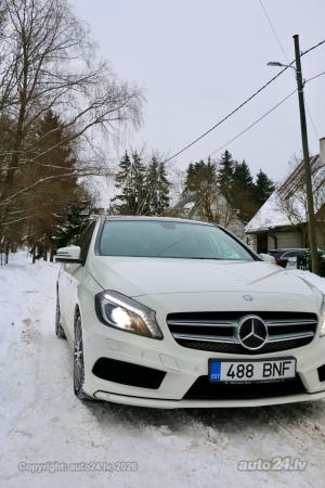 White Mercedes-Benz A-Class 2013 in Tallinn, with an engine capacity of 1.60 L and mileage of 121 thousand km for 12000 €, photo 6 on AUTOMOTO.COM.LV