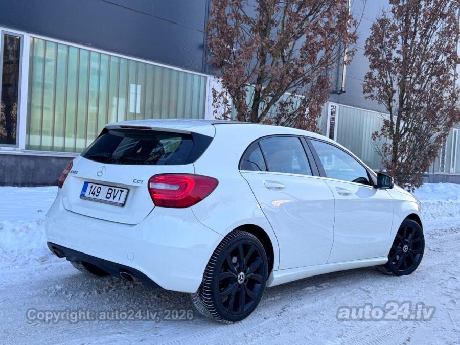 Balts Mercedes-Benz A-Class 2013 Tallina, ar dzinēja tilpumu 1.80 L un nobraukumu 185 tūkst. km par 8950 €, foto 2 vietnē AUTOMOTO.COM.LV