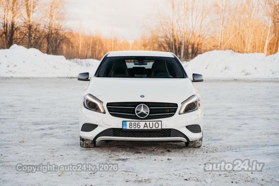 White Mercedes-Benz A-Class 2013 in Tallinn, with an engine capacity of 1.80 L and mileage of 204 thousand km for 9490 €, photo 2 on AUTOMOTO.COM.LV