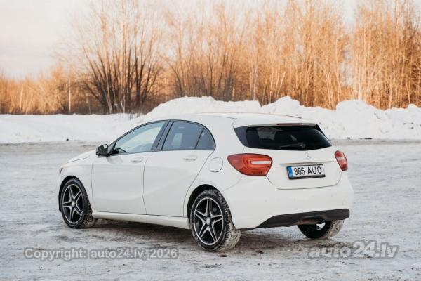 White Mercedes-Benz A-Class 2013 in Tallinn, with an engine capacity of 1.80 L and mileage of 204 thousand km for 9490 €, photo 4 on AUTOMOTO.COM.LV