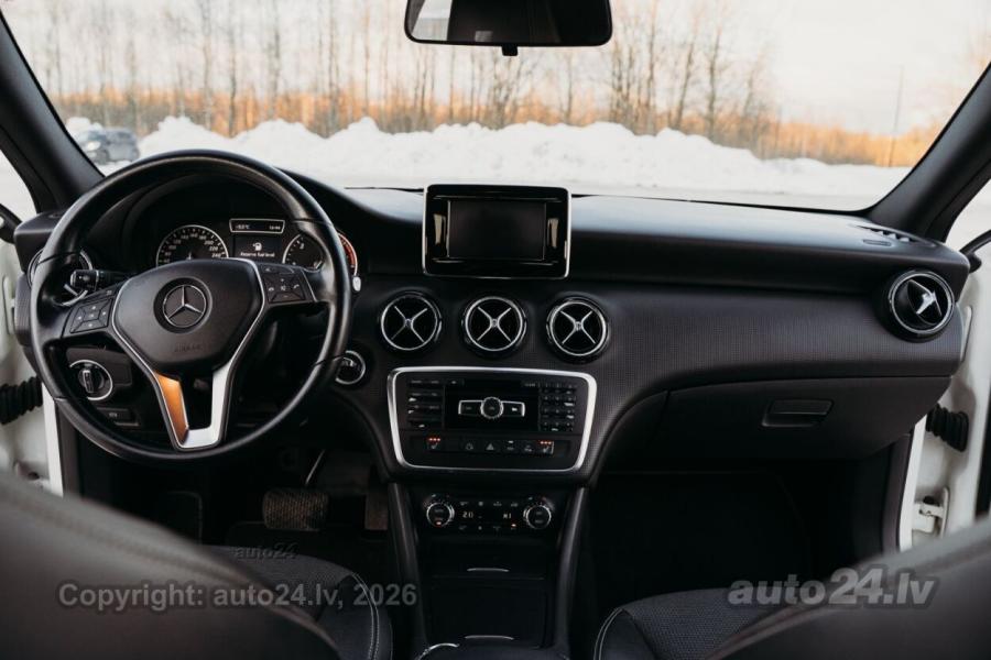 White Mercedes-Benz A-Class 2013 in Tallinn, with an engine capacity of 1.80 L and mileage of 204 thousand km for 9490 €, photo 10 on AUTOMOTO.COM.LV