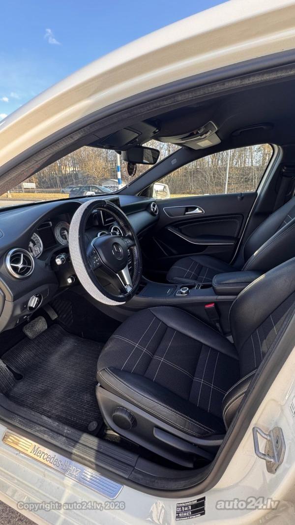 Balts Mercedes-Benz A-Class 2014 Tallina, ar dzinēja tilpumu 1.50 L un nobraukumu 215 tūkst. km par 12500 €, foto 8 vietnē AUTOMOTO.COM.LV