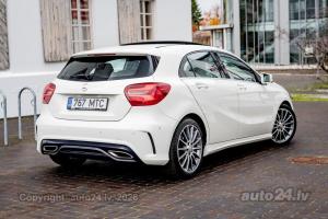 White Mercedes-Benz A-Class 2016 in Parnu, with an engine capacity of 1.60 L and mileage of 112 thousand km for 15500 €, photo 6 on AUTOMOTO.COM.LV