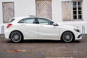 White Mercedes-Benz A-Class 2016 in Parnu, with an engine capacity of 1.60 L and mileage of 112 thousand km for 15500 €, photo 8 on AUTOMOTO.COM.LV
