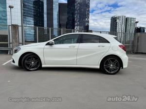 Balts Mercedes-Benz A-Class 2017 Tallina, ar dzinēja tilpumu 1.50 L un nobraukumu 83 tūkst. km par 14950 €, foto  vietnē AUTOMOTO.COM.LV