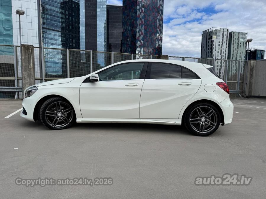Balts Mercedes-Benz A-Class 2017 Tallina, ar dzinēja tilpumu 1.50 L un nobraukumu 83 tūkst. km par 14950 €, foto 1 vietnē AUTOMOTO.COM.LV