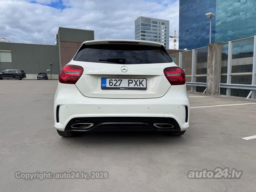 Balts Mercedes-Benz A-Class 2017 Tallina, ar dzinēja tilpumu 1.50 L un nobraukumu 83 tūkst. km par 14950 €, foto 4 vietnē AUTOMOTO.COM.LV
