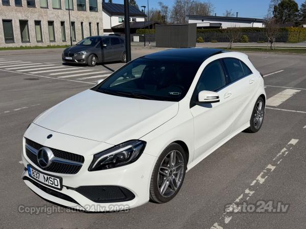 Balts Mercedes-Benz A-Class 2018 Tallina, ar dzinēja tilpumu 1.60 L un nobraukumu 85 tūkst. km par 16950 €, foto 1 vietnē AUTOMOTO.COM.LV