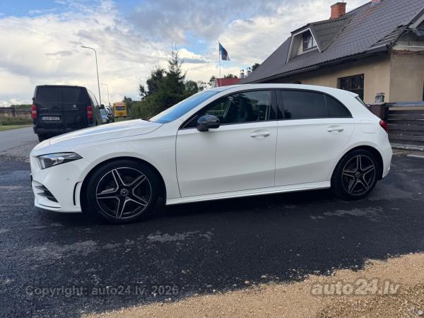 White Mercedes-Benz A-Class 2021 in Rakvere, with an engine capacity of 1.30 L and mileage of 205 thousand km for 22500 €, photo 4 on AUTOMOTO.COM.LV