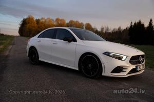 White Mercedes-Benz A-Class 2019 in Tallinn, with an engine capacity of 1.30 L and mileage of 118 thousand km for 22900 €, photo 3 on AUTOMOTO.COM.LV