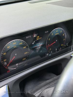 White Mercedes-Benz A-Class 2019 in Tallinn, with an engine capacity of 1.30 L and mileage of 118 thousand km for 22900 €, photo 7 on AUTOMOTO.COM.LV