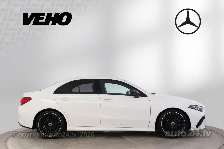 Balts Mercedes-Benz A-Class 2025 Tallina, ar dzinēja tilpumu 1.30 L un nobraukumu 23 tūkst. km par 38900 €, foto 3 vietnē AUTOMOTO.COM.LV