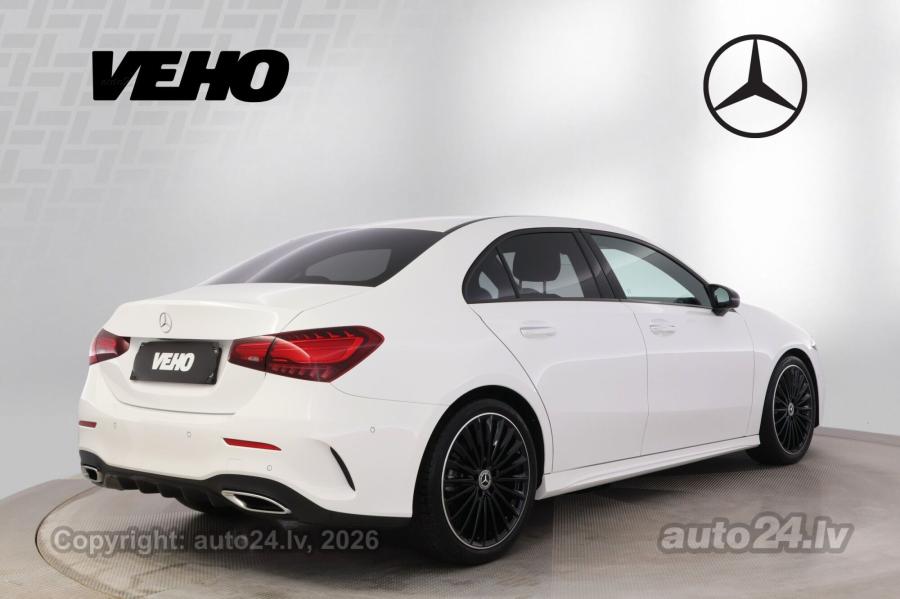 Balts Mercedes-Benz A-Class 2025 Tallina, ar dzinēja tilpumu 1.30 L un nobraukumu 23 tūkst. km par 38900 €, foto 4 vietnē AUTOMOTO.COM.LV