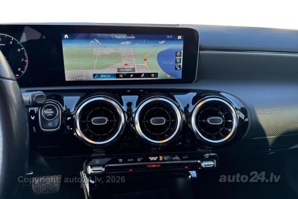 White Mercedes-Benz A-Class 2018 in Parnu, with an engine capacity of 1.30 L and mileage of 123 thousand km for 18400 €, photo 11 on AUTOMOTO.COM.LV