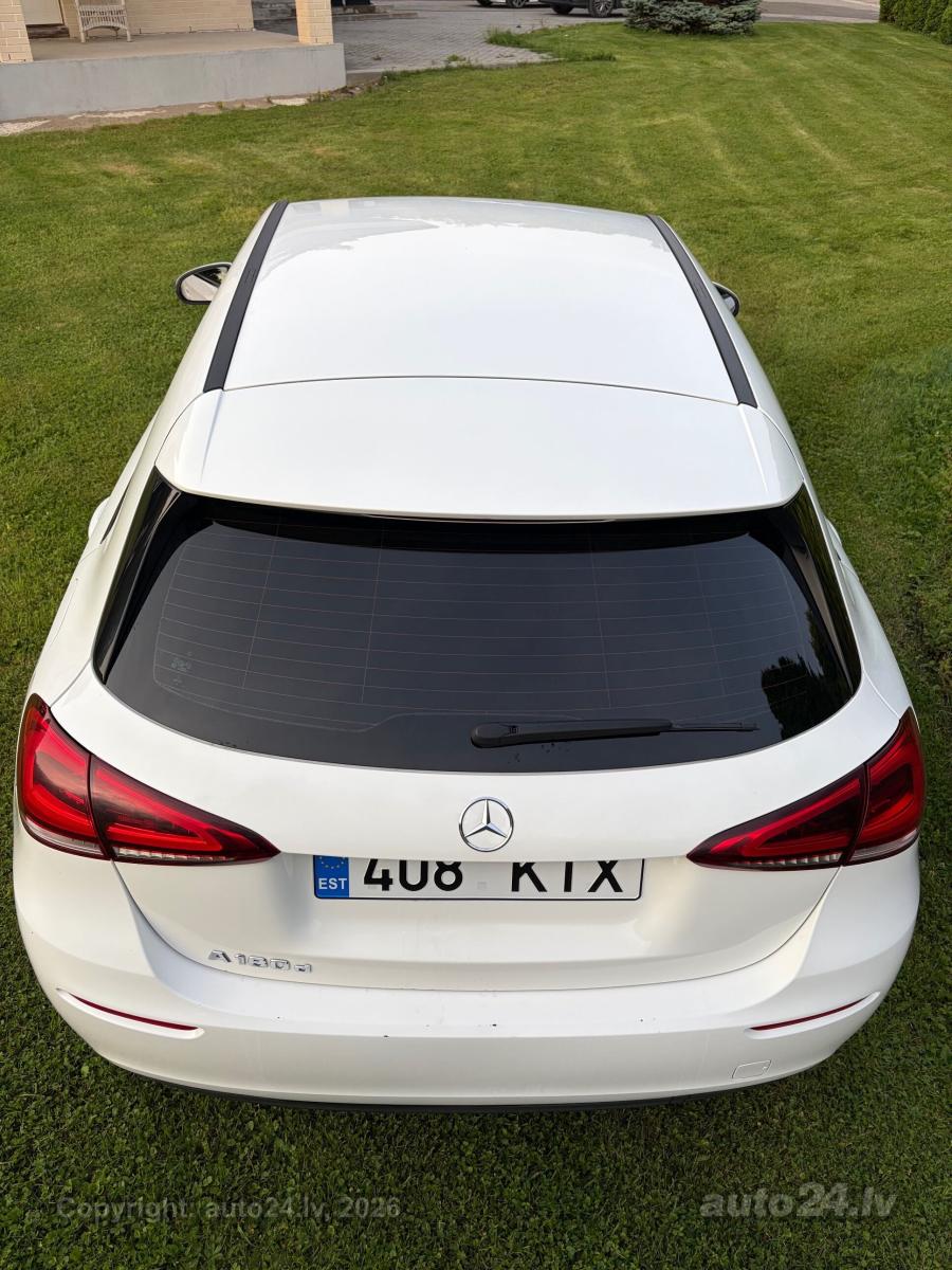White Mercedes-Benz A-Class 2018 in Tallinn, with an engine capacity of 1.50 L and mileage of 225 thousand km for 15990 €, photo 8 on AUTOMOTO.COM.LV