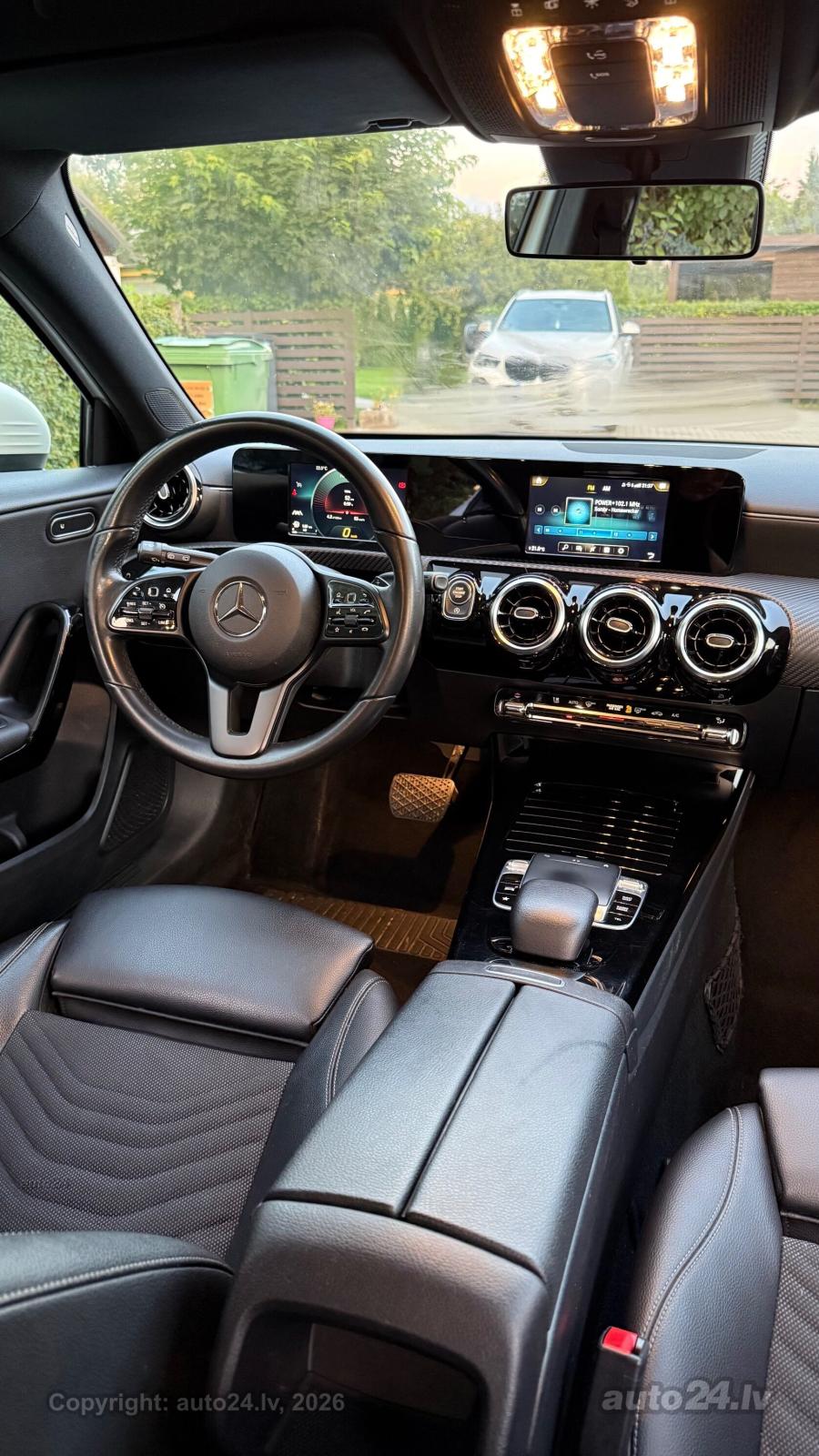 White Mercedes-Benz A-Class 2018 in Tallinn, with an engine capacity of 1.50 L and mileage of 225 thousand km for 15990 €, photo 10 on AUTOMOTO.COM.LV