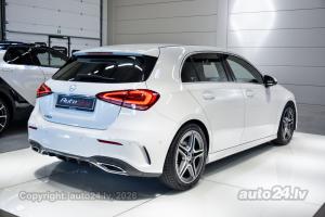 White Mercedes-Benz A-Class 2019 in Tallinn, with an engine capacity of 1.30 L and mileage of 61 thousand km for 23500 €, photo 3 on AUTOMOTO.COM.LV