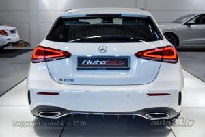 White Mercedes-Benz A-Class 2019 in Tallinn, with an engine capacity of 1.30 L and mileage of 61 thousand km for 23500 €, photo 7 on AUTOMOTO.COM.LV