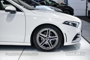 White Mercedes-Benz A-Class 2019 in Tallinn, with an engine capacity of 1.30 L and mileage of 61 thousand km for 23500 €, photo 8 on AUTOMOTO.COM.LV