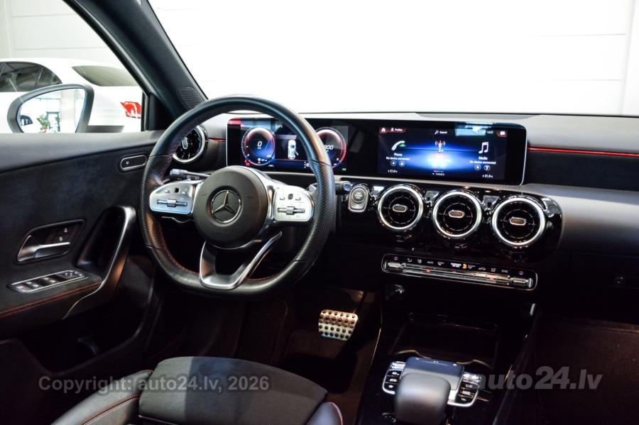 White Mercedes-Benz A-Class 2019 in Tallinn, with an engine capacity of 1.30 L and mileage of 61 thousand km for 23500 €, photo 13 on AUTOMOTO.COM.LV