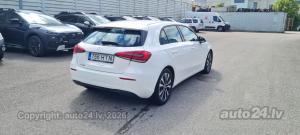 White Mercedes-Benz A-Class 2021 in Tallinn, with an engine capacity of 1.30 L and mileage of 75 thousand km for 17900 €, photo 6 on AUTOMOTO.COM.LV