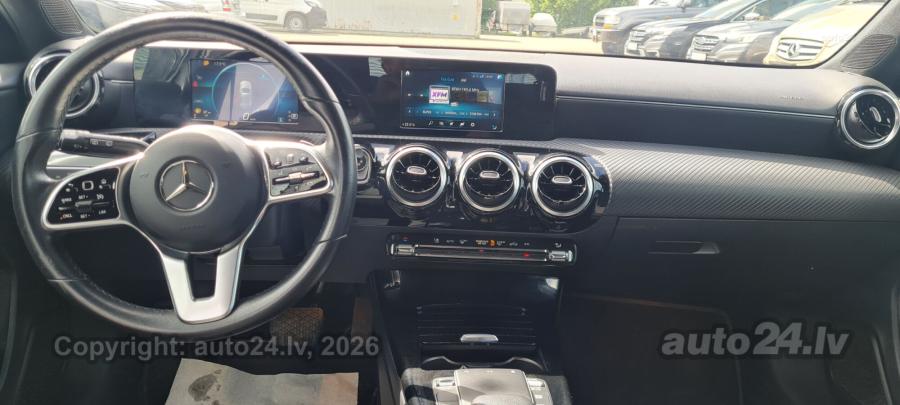 White Mercedes-Benz A-Class 2021 in Tallinn, with an engine capacity of 1.30 L and mileage of 75 thousand km for 17900 €, photo 9 on AUTOMOTO.COM.LV