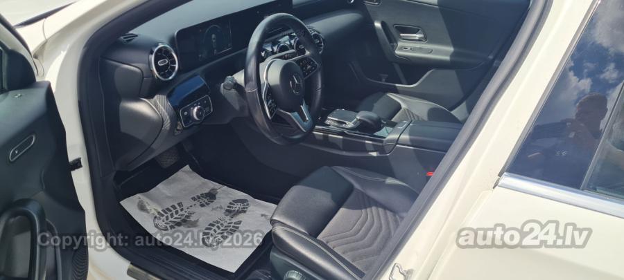 White Mercedes-Benz A-Class 2021 in Tallinn, with an engine capacity of 1.30 L and mileage of 75 thousand km for 17900 €, photo 10 on AUTOMOTO.COM.LV