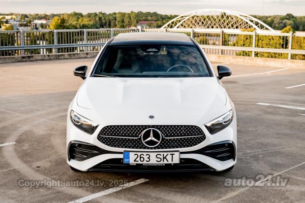 Mercedes-Benz A-Class 2023 Pērnava vietnē Balts Mercedes-Benz A-Class 2023 Pērnava, ar dzinēja tilpumu 1.30 L un nobraukumu 66 tūkst. km par 34500 €, foto 7 vietnē AUTOMOTO.COM.LV