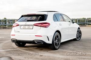 White Mercedes-Benz A-Class 2023 in Parnu, with an engine capacity of 1.30 L and mileage of 66 thousand km for 34500 €, photo 8 on AUTOMOTO.COM.LV