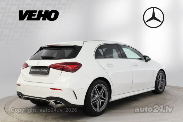 Balts Mercedes-Benz A-Class 2025 Tallina, ar dzinēja tilpumu 1.30 L un nobraukumu 16 tūkst. km par 36900 €, foto 3 vietnē AUTOMOTO.COM.LV
