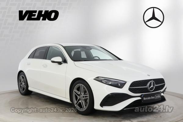 Balts Mercedes-Benz A-Class 2025 Tallina, ar dzinēja tilpumu 1.30 L un nobraukumu 16 tūkst. km par 36900 €, foto 5 vietnē AUTOMOTO.COM.LV
